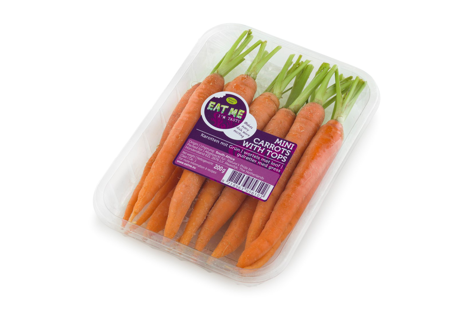 Mini carrots are a rainbow on a plate - Nature's Pride